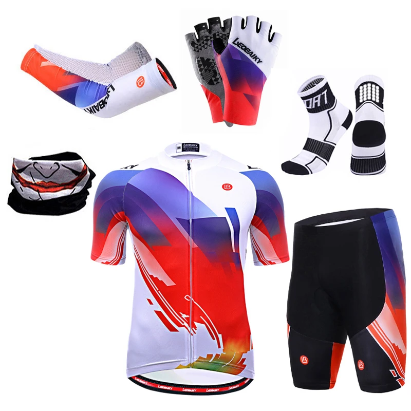 Men Skinsuit Cycling Set Pro Team Racing Bike Clothing Mtb Jersey ...