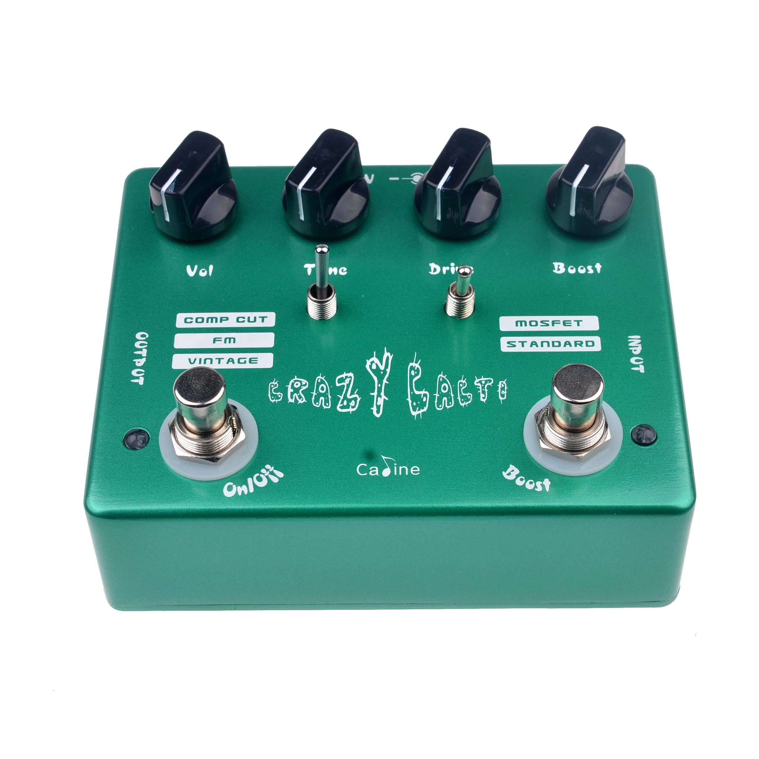 Caline CP 20 Crazy Cacti Overdrive Guitar Effect Pedal True Bypass ...