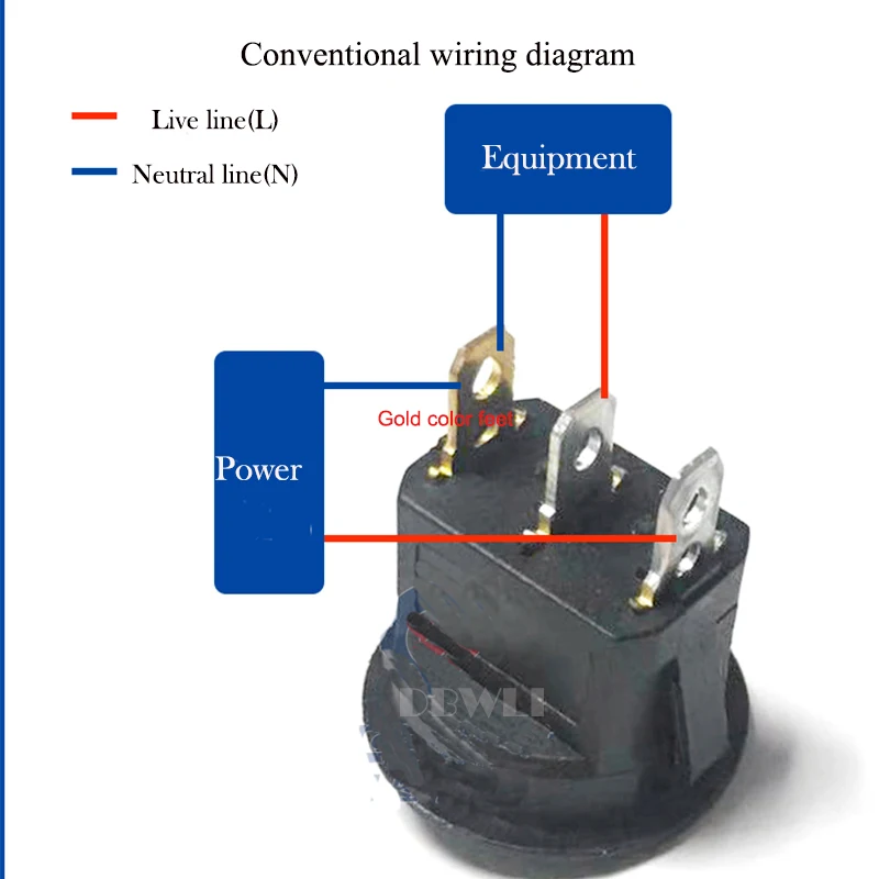 3 Pin Toggle Switch Wiring
