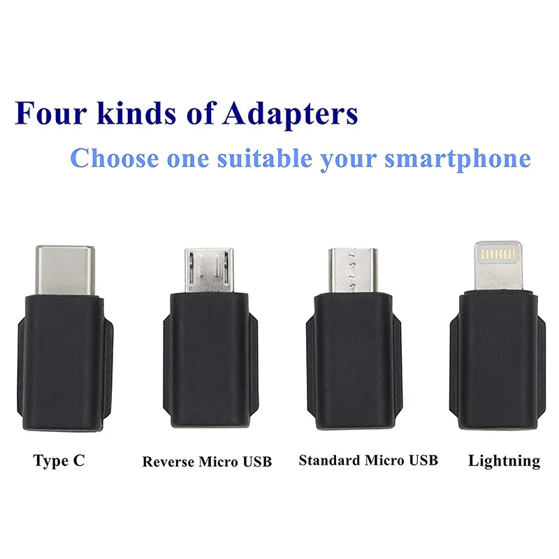 Mini-USB-C-Type-C-para-Micro-Adaptador-USB-para-Pocket-PTZ-C-mera-Osmo ...