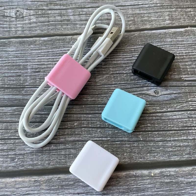 Multipurpose-Desktop-Phone-Cable-Winder-Earphone-Clip-Charger-Organizer ...