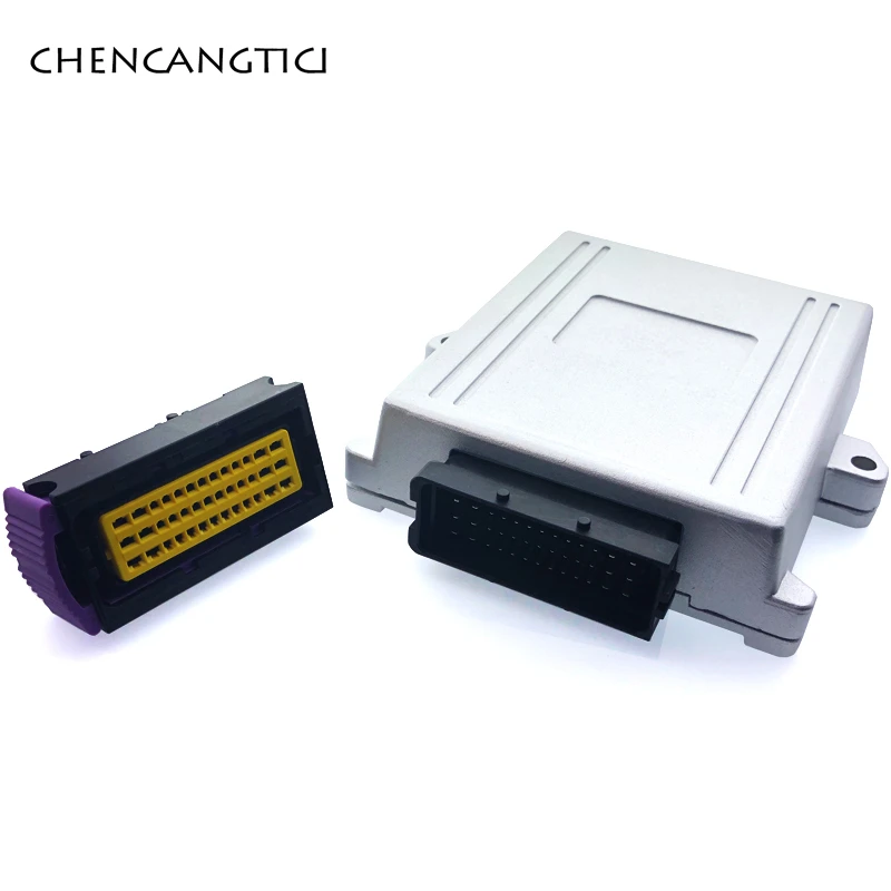 1 Set 39 Pin ECU Box Aluminum Shell Plug Car Control Box Generator ...
