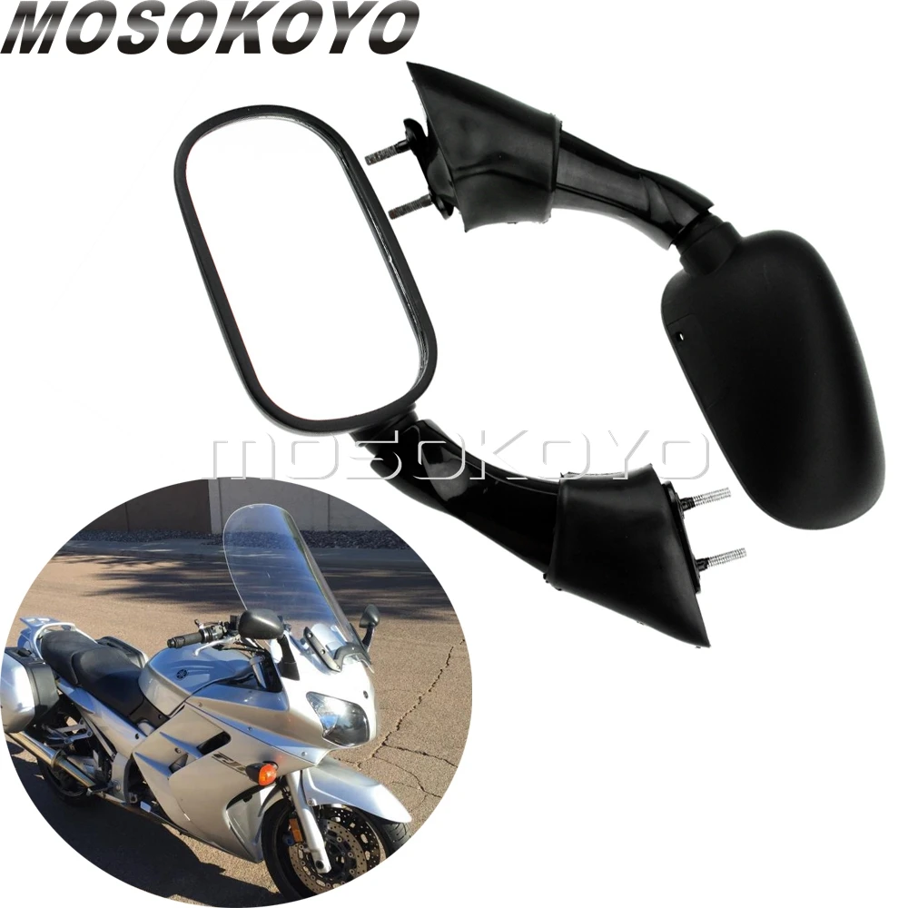 Motorcycle-Left-Right-Rear-Side-Mirrors-For-Yamaha-FJR-1300-FJR1300 ...