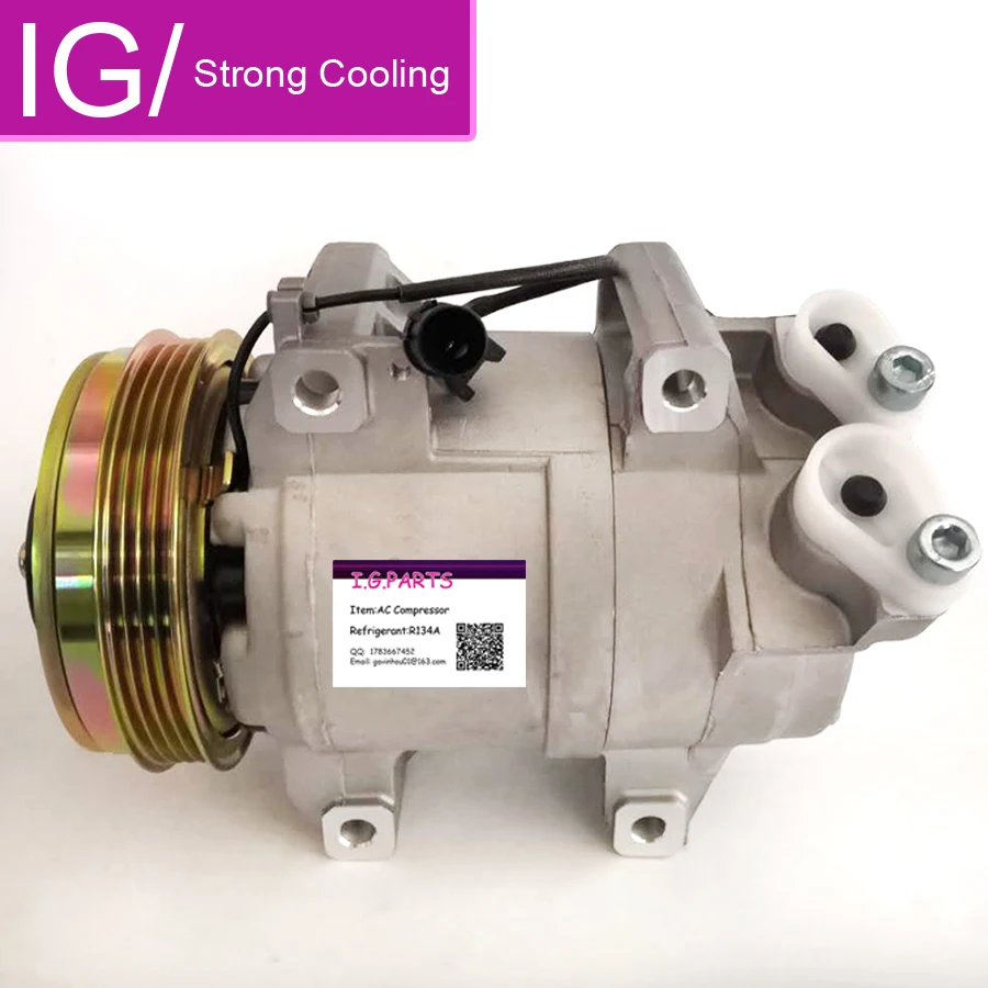 For MITSUBISHI PAJERO AUTO AC COMPRESSOR MITSUBISHI L200 PAJERO MONTERO ...