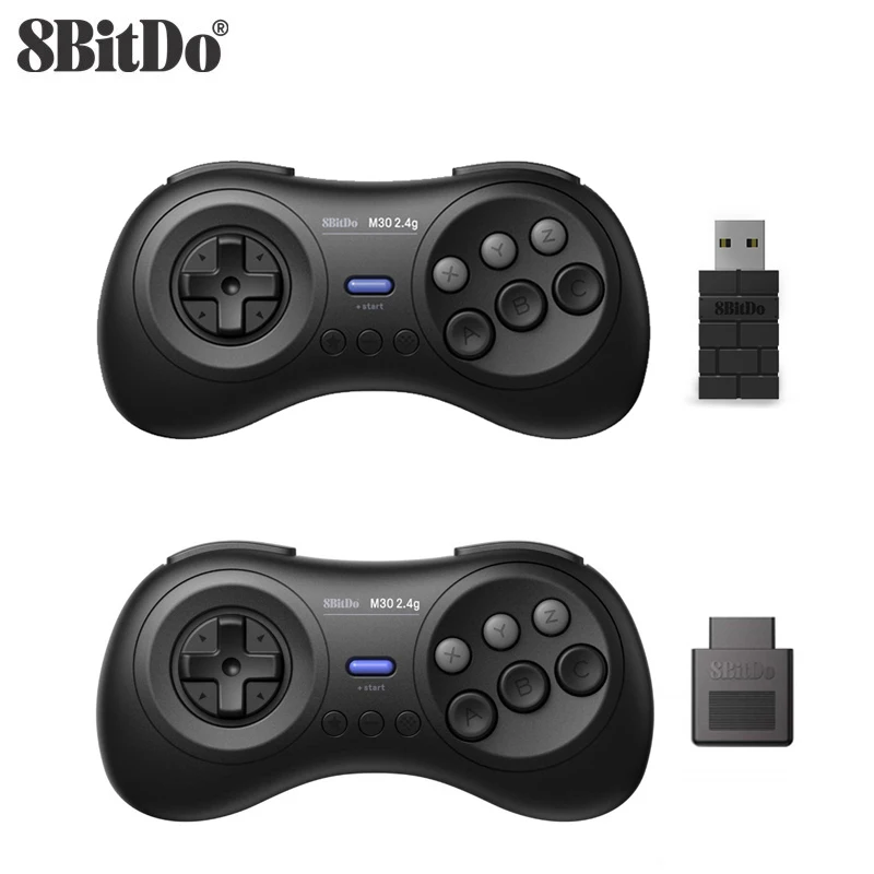 8bitdo mando a distancia M30 2,4G para Sega Genesis Mini y Mega Drive ...