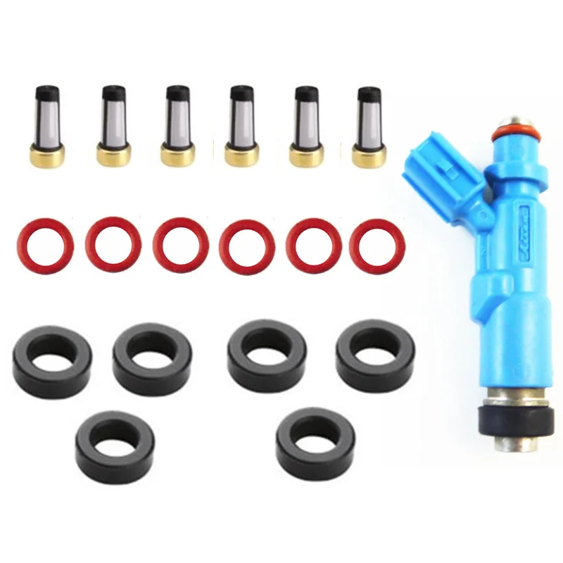 6sets fuel injector repair kit for Toyota Yaris Vitz Verso Prius 23209 ...