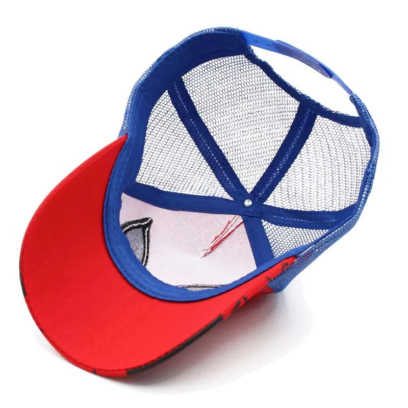 Casquette Spider-Man respirante pour enfants - Casquettes Bonnets