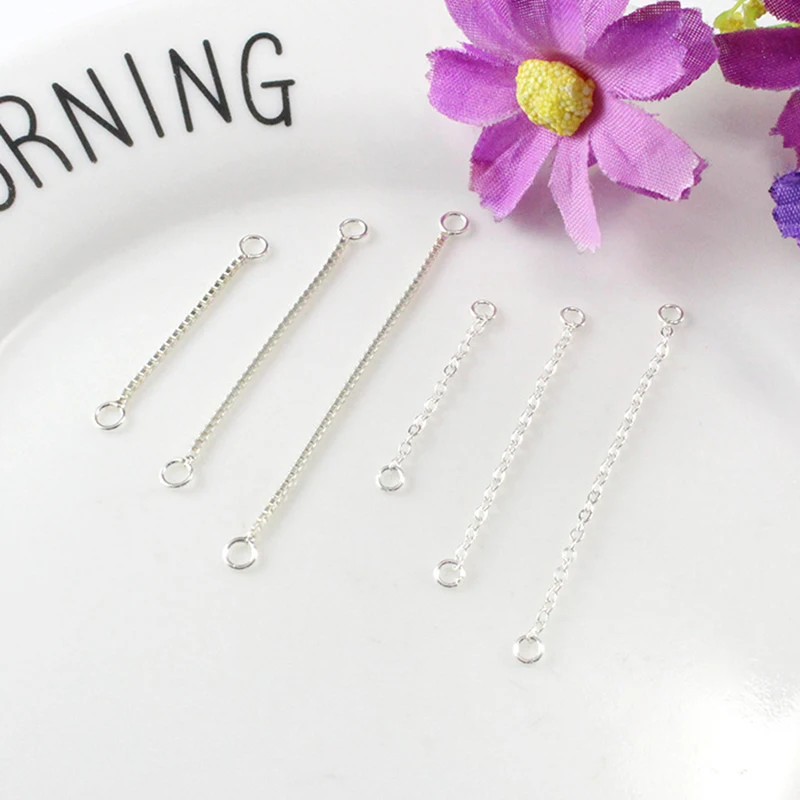 925 Sterling Silver Accessories Making Earring - 5pcs 925 Sterling ...