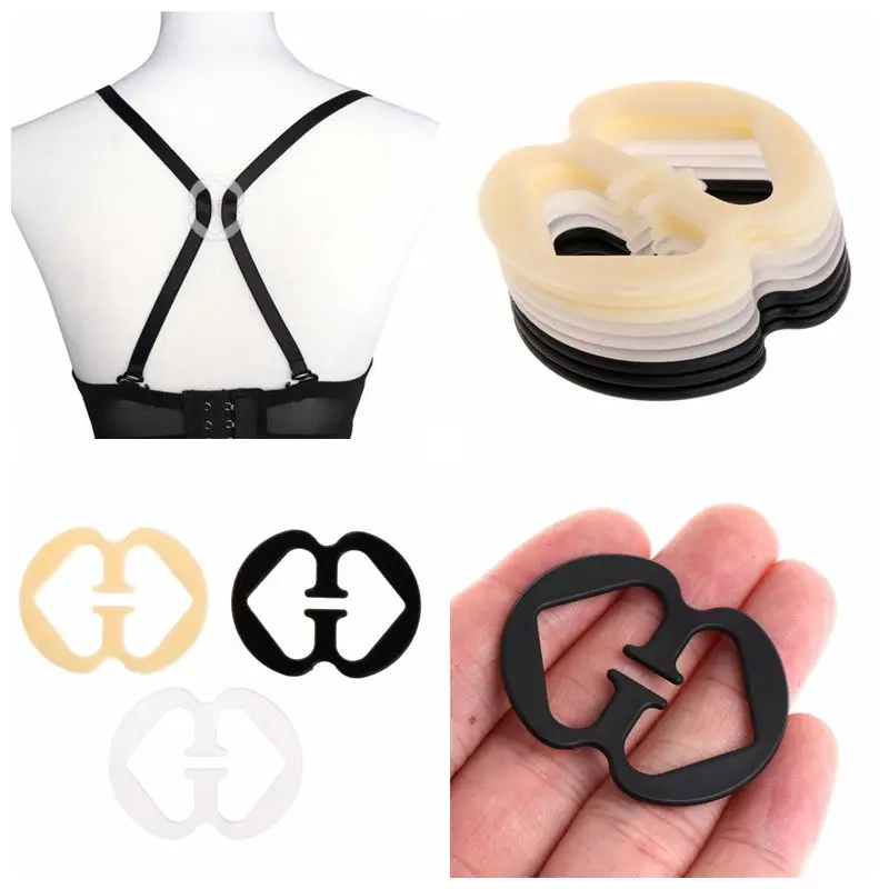 9-Pcs-Buckles-For-Bra-Strap-Anti-Slip-Exposure-Proof-Adjustable-Clips ...