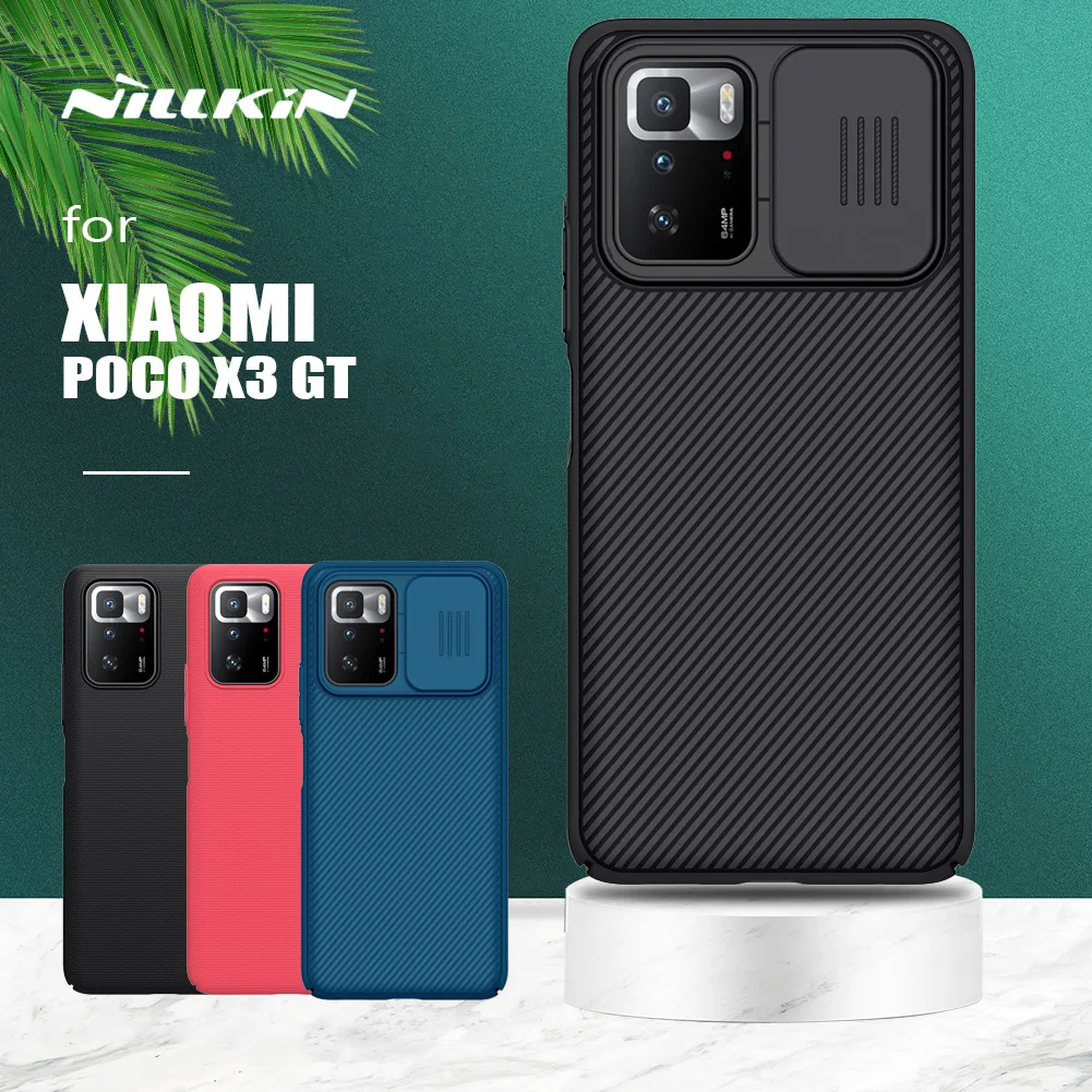 For Xiaomi Poco X3 Gt 5g Case Nillkin Camshield Slide Camera Case Slim ...