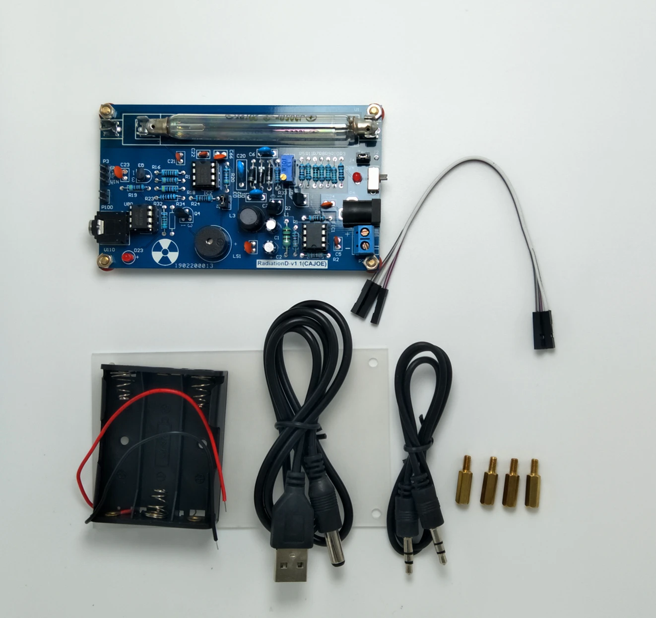 DIY-Assembled-Geiger-Counters-Kit-Geiger-Counter-Module-Miller-Tube-GM ...