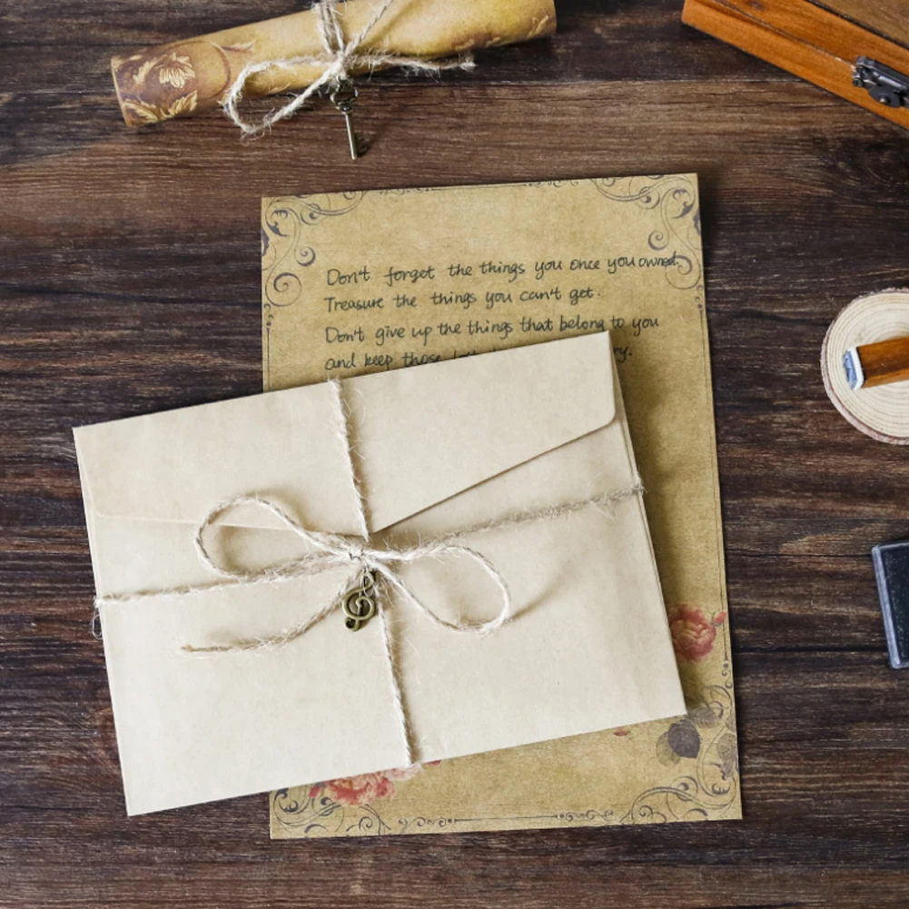 Vintage Love Letter Paper