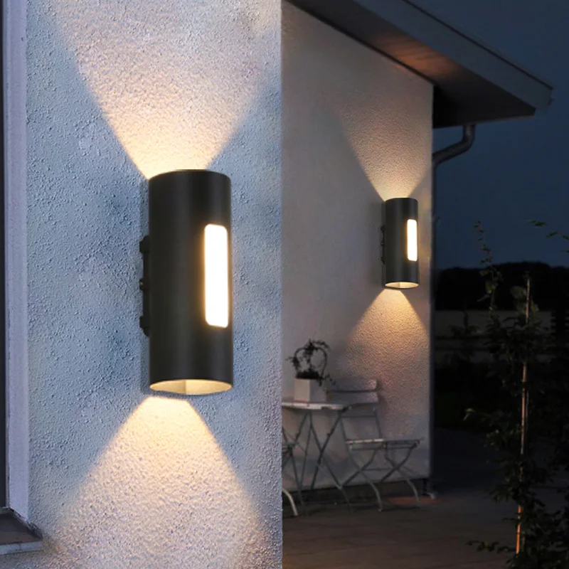 12w Led Wall Light Outdoor Waterproof Ip65 Park Landscape Balcony Aisle ...