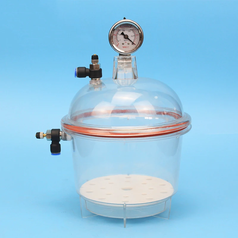 150MM Polycarbonate Plastic Vacuum Dryer Laboratory Dryer Transparent ...