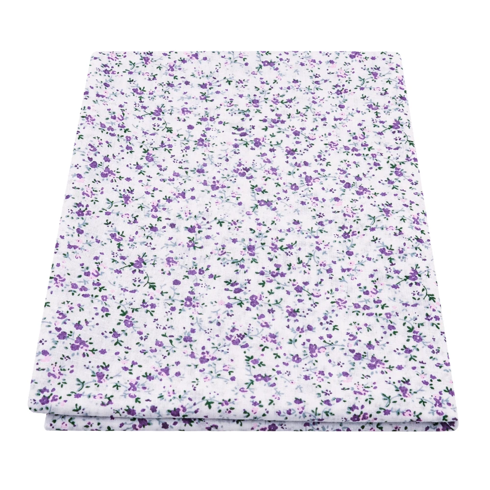 Tela De Algodón Con Estampado De Cuartos Anchos Para 100 Retales De