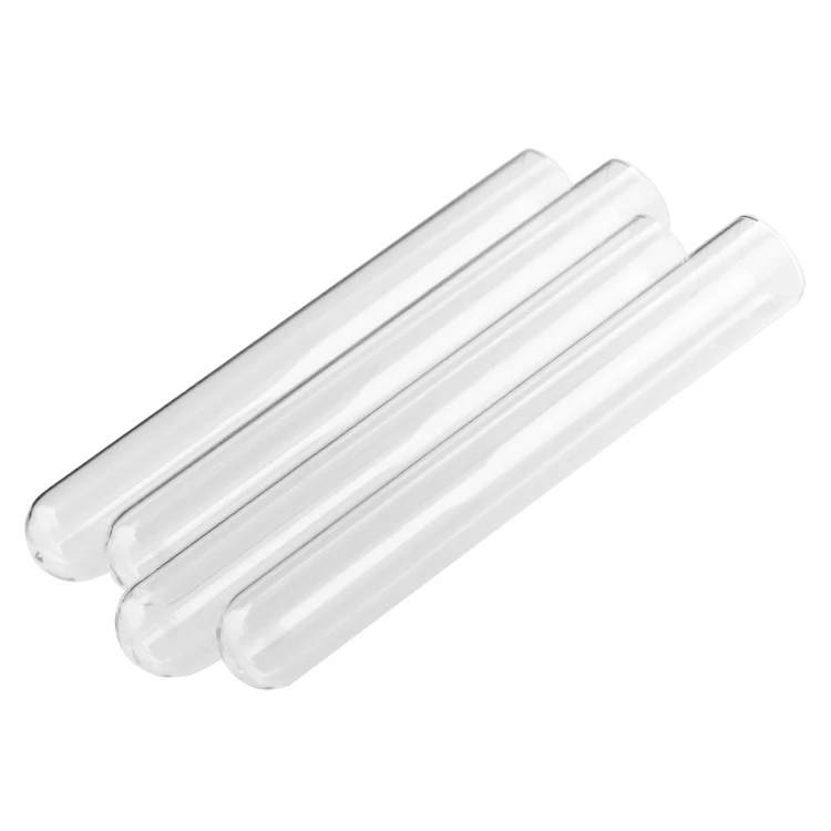 4 Empty Test Tubes