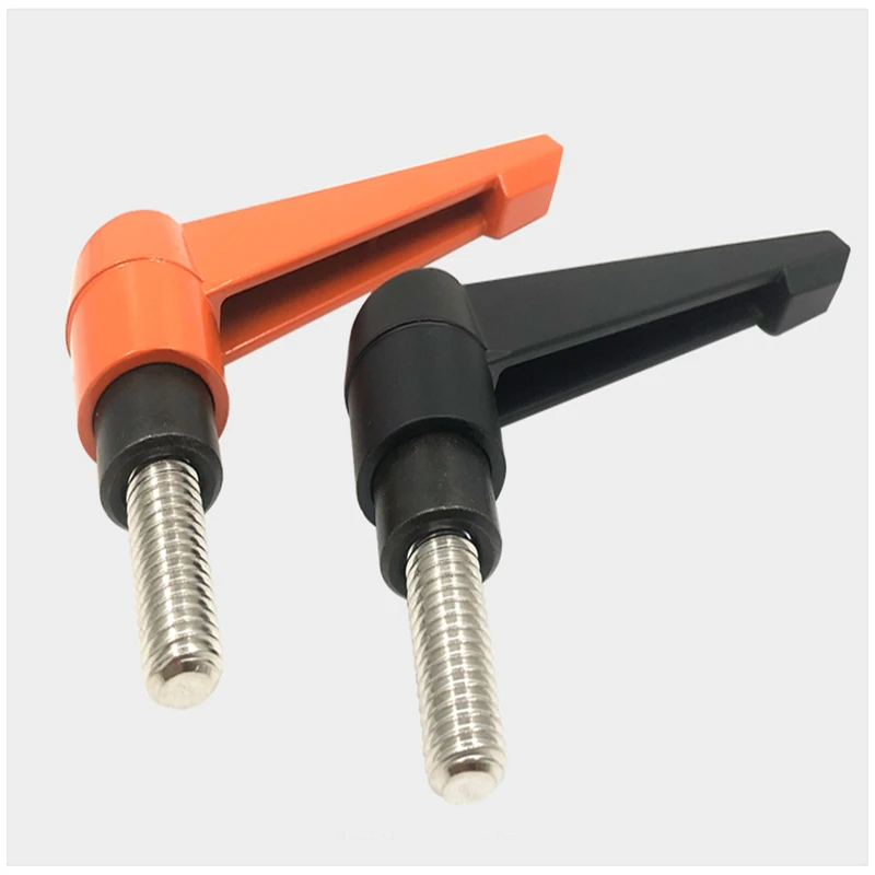 Stainless Steel 304 Adjustable Handle Clamp Levers Thread Knob ...