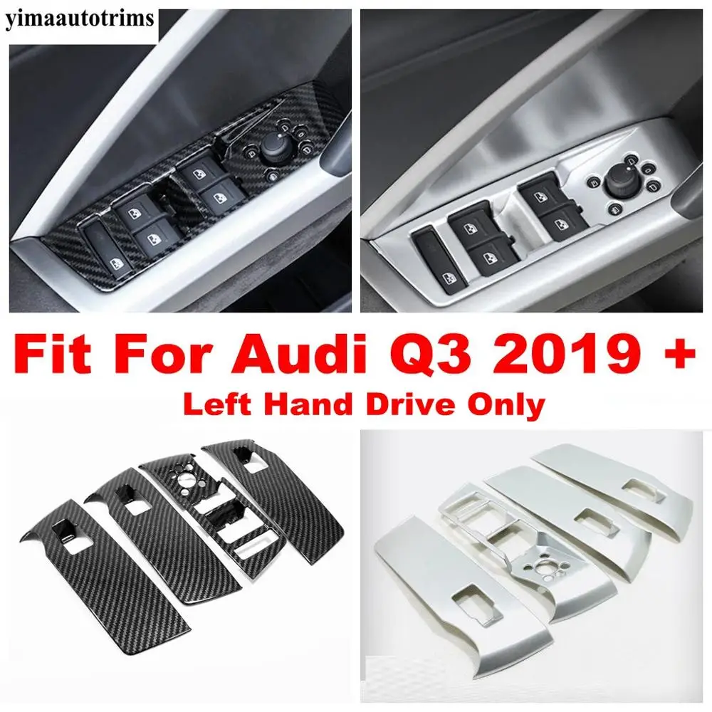 Car-Inner-Door-Armrest-Window-Glass-Lift-Button-Cover-Trim-For-Audi-Q3 ...