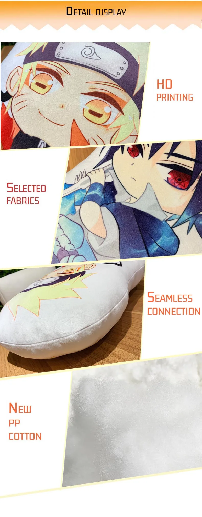 Anime Hokage Sasuke Minato Akatsuki Itachi Double Sided Pillow ...
