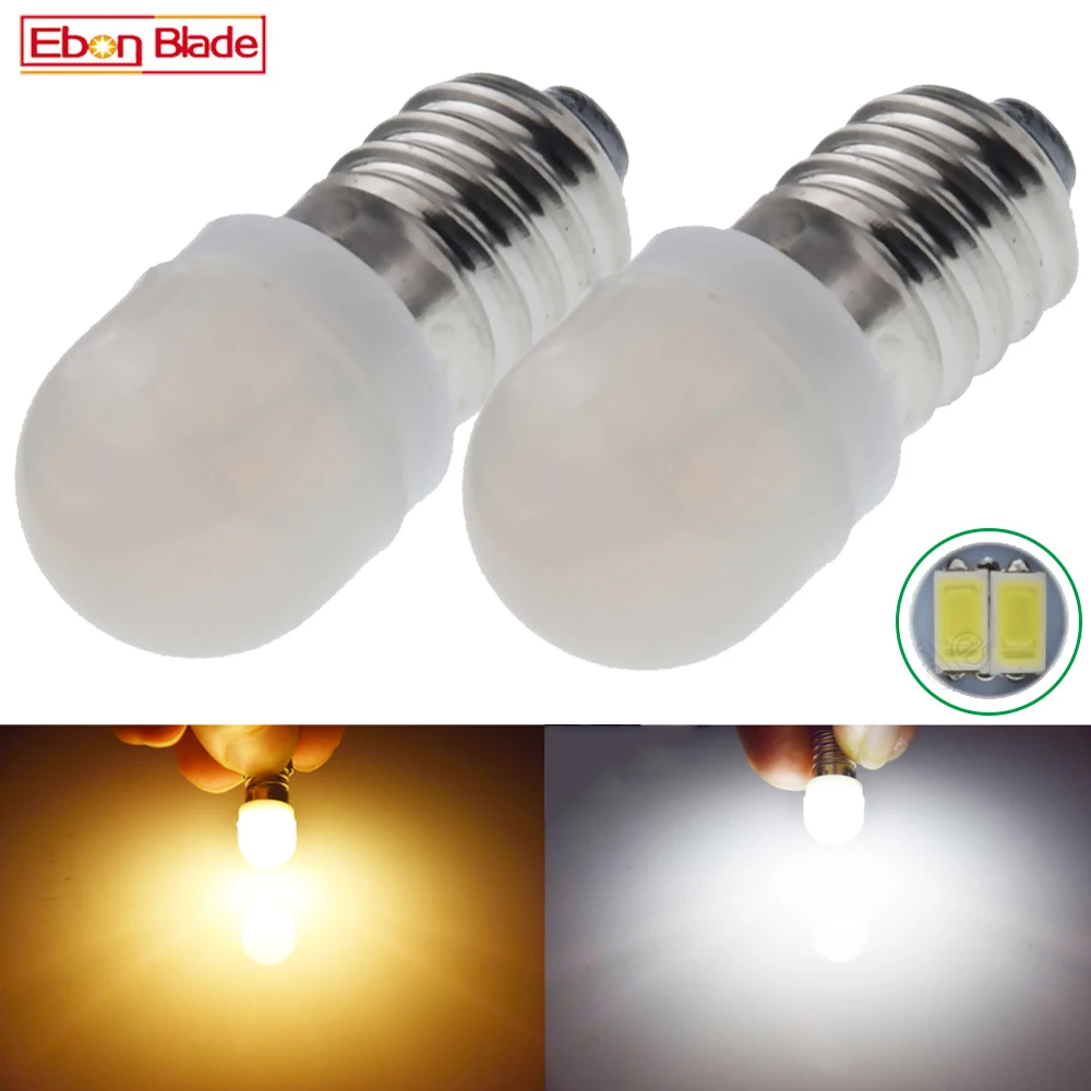 2/4 Pcs E10 Miniature Led Bulb 3v 6v 3/6 Volt Warm White Screw Upgrade ...