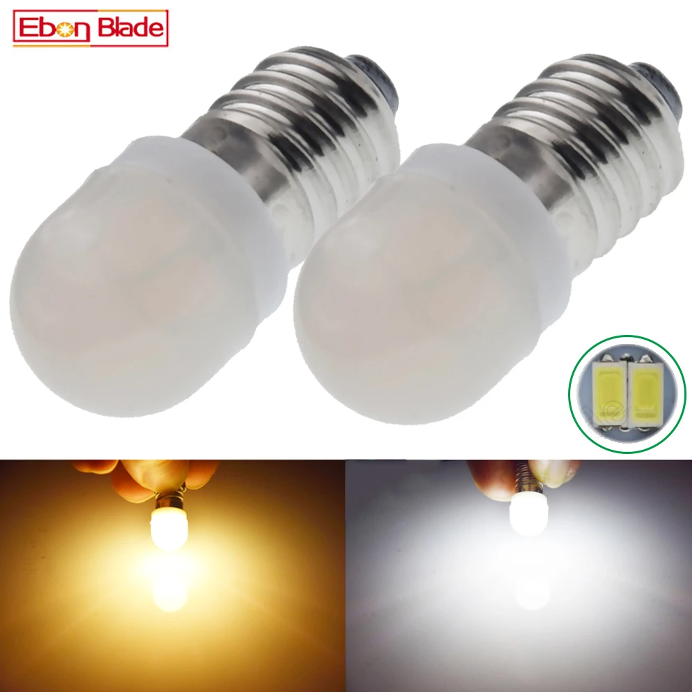2/4 Pcs E10 Miniature Led Bulb 3v 6v 3/6 Volt Warm White Screw Upgrade ...