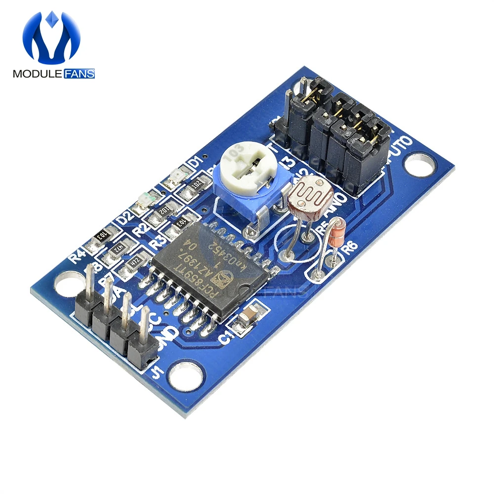 3.3v 5v単一の低電源PCF8591T PCF8591 4 chチャンネル4CHアナログ広告ダ制御ボードarduinoのラズベリーパイ ...