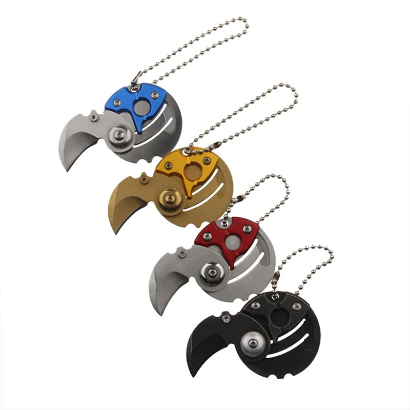 Outdoor Self Defense Weapon Camping Survival Mini Pocket Coin Folding ...