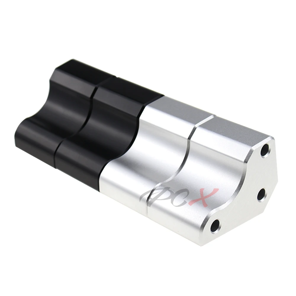 Motorcycle-Handlebar-Risers-Height-up-Adapters-Aluminum-Mounts ...