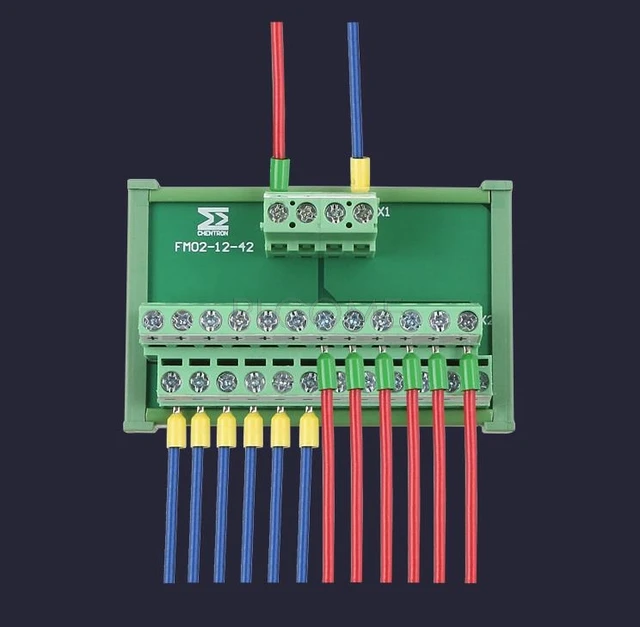How to wire a power distribution block