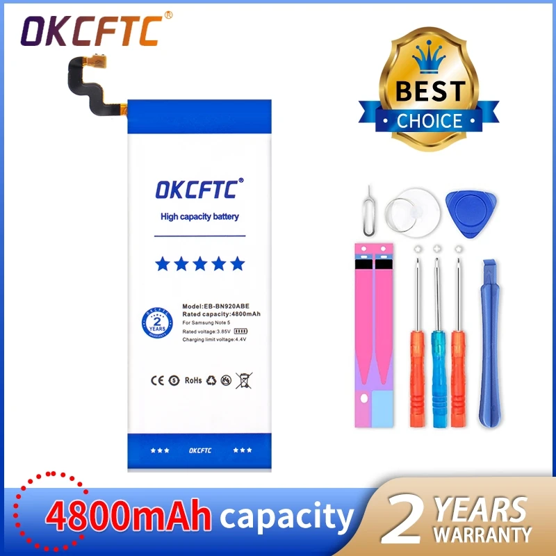 Batería de EB BN920ABE Original para Samsung GALAXY Note 5, N9200 ...