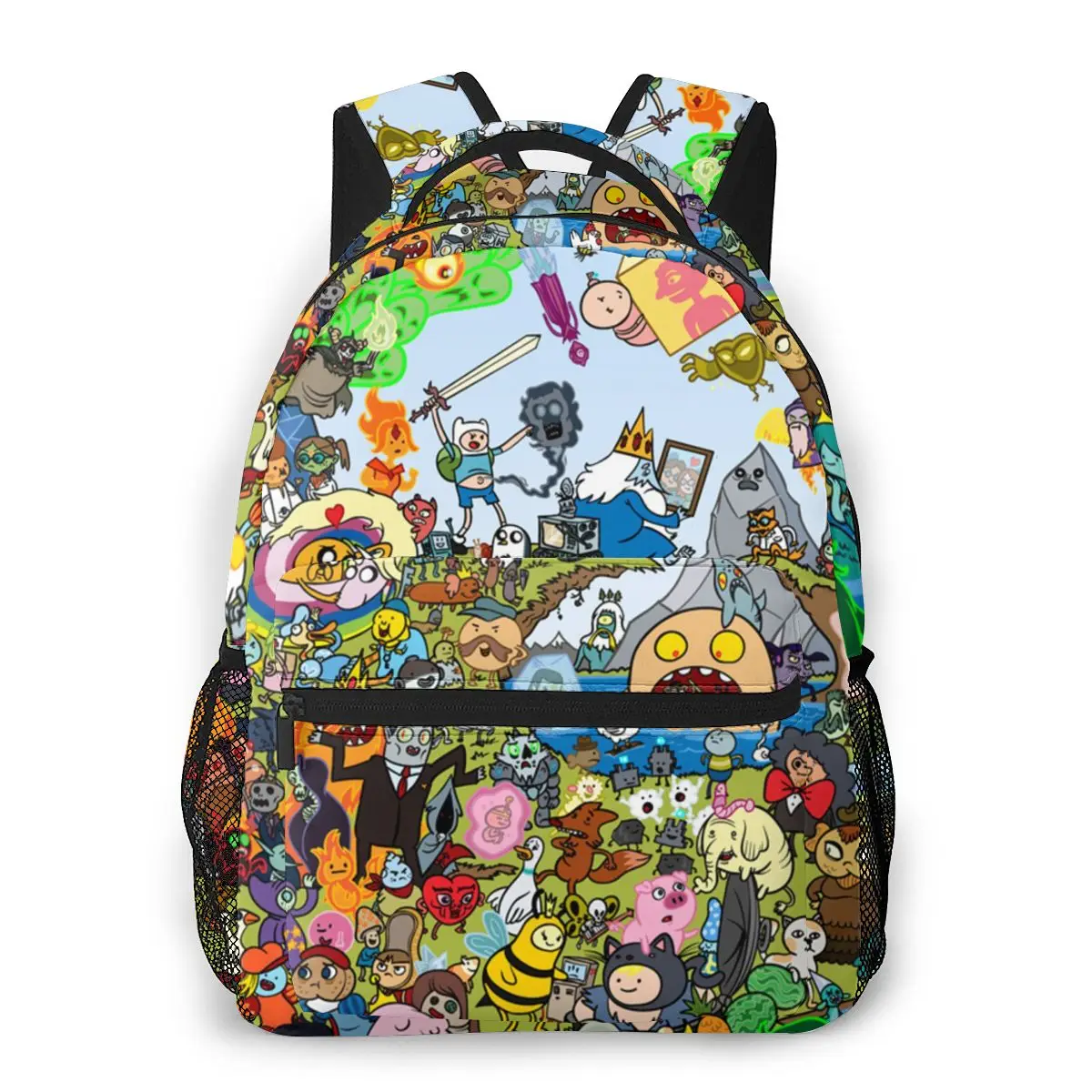Adventure Time Backpack With Hood