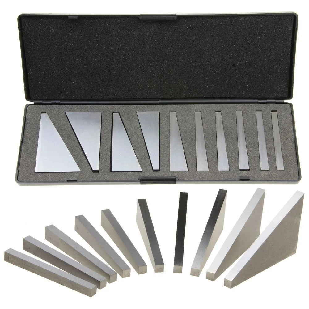 Professional 10Pcs 1-30 Degree Precision Ground Durable Angle Block Set ...