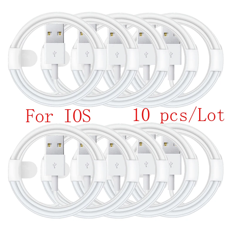 10-pcs-usb-charger-cable-for-ipad-cable-fast-for-iphone-charging-Cable ...