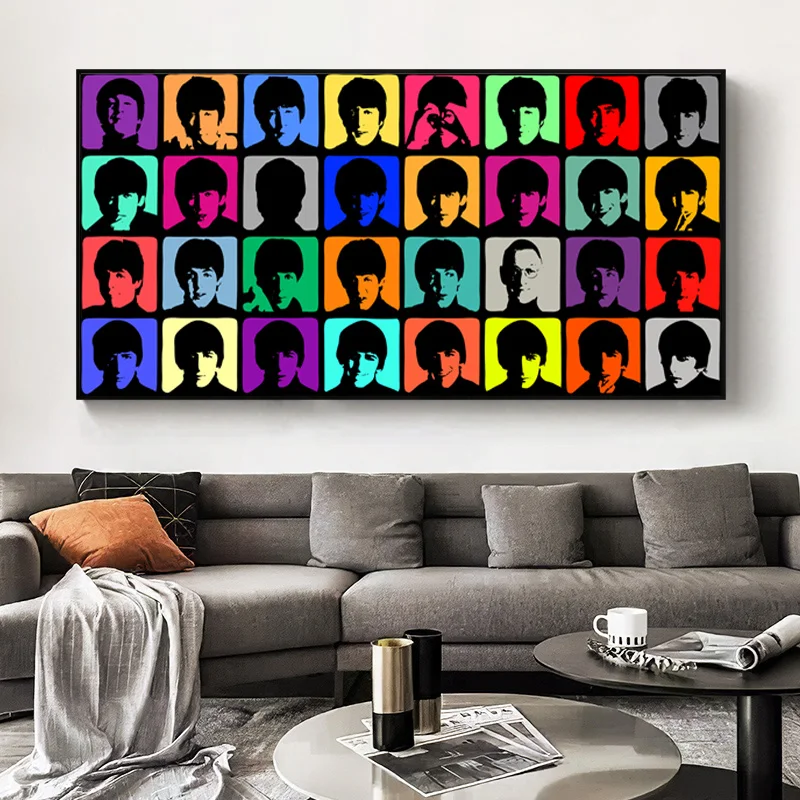 Beatles Pop Art Andy Warhol