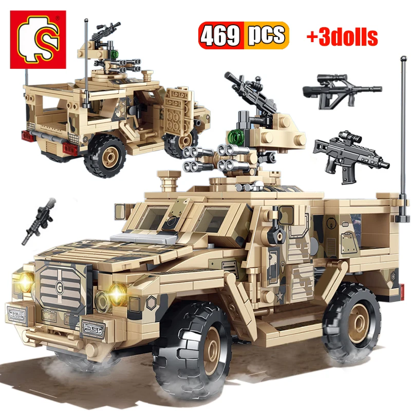 Lego Humvee Set | FREE SHIPPING DISCOUNTS
