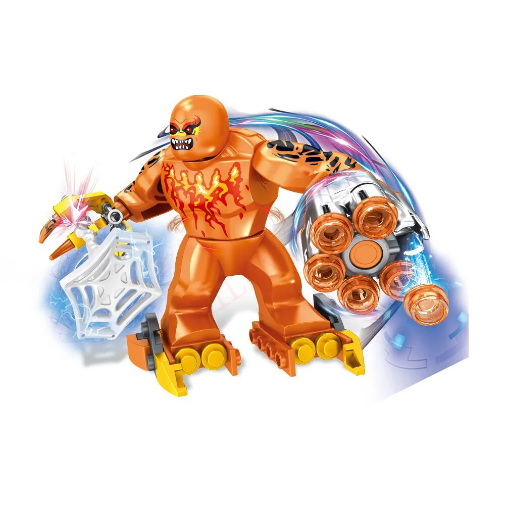 2019 Marvel Avengers Super Heroes Spider-Man Fire Elemental Water ...