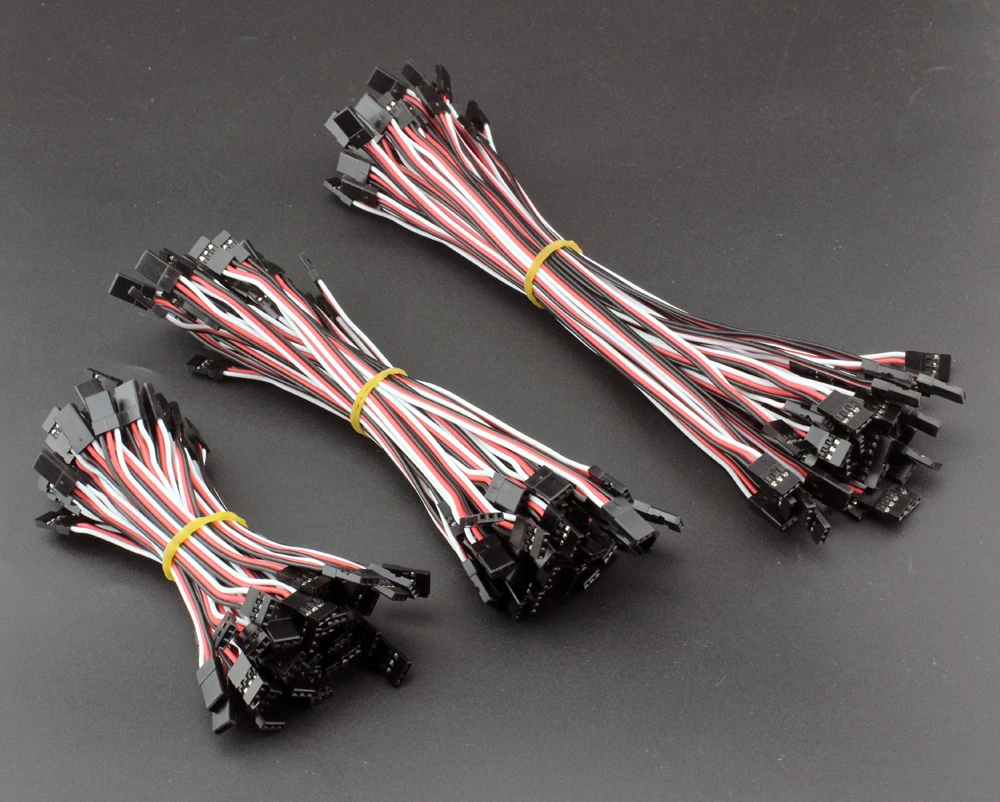 New-10cm-15cm-30cm-Male-To-Male-JR-Plug-Servo-Extension-Lead-Wire-Cable ...