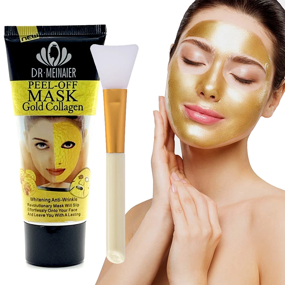 60g-24K-Golden-Collagen-Face-Tear-Off-Mask-Deep-Clean-Dark-Spots-T-Zone ...