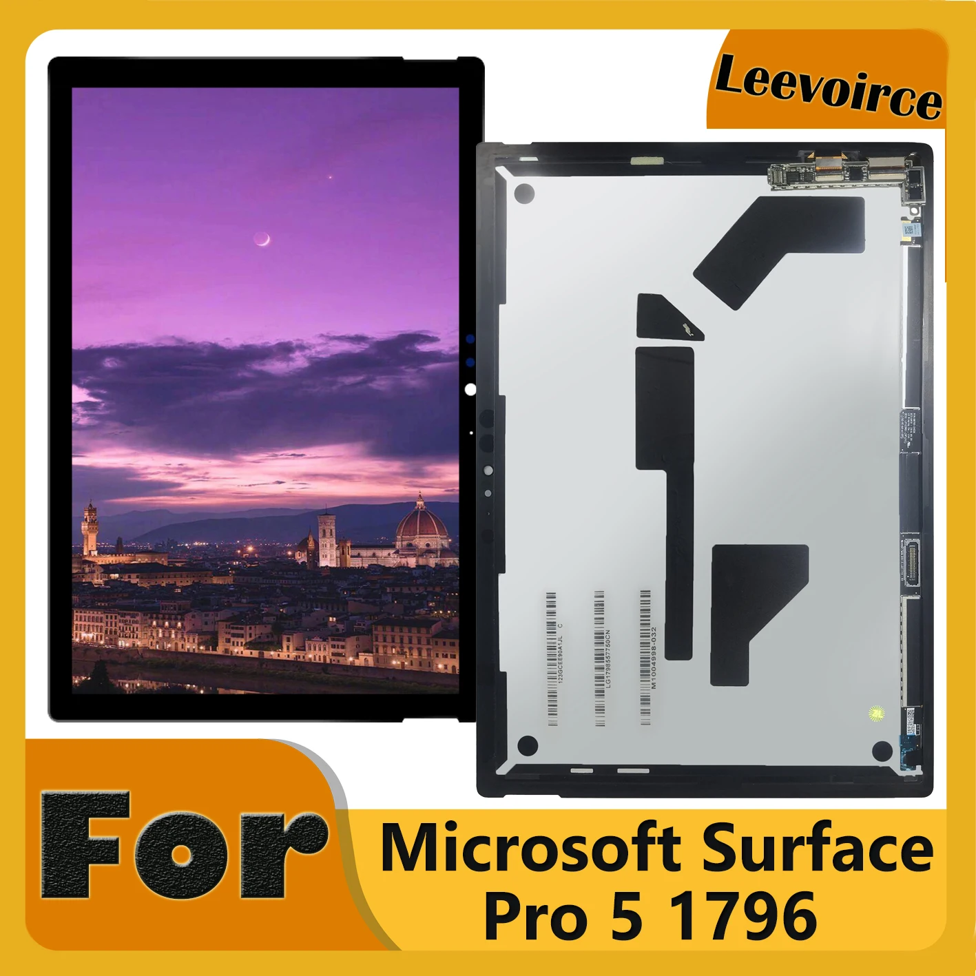 Aaa+++ Quality Lcd For Microsoft Surface Pro 5/pro 6 Touch Screen ...