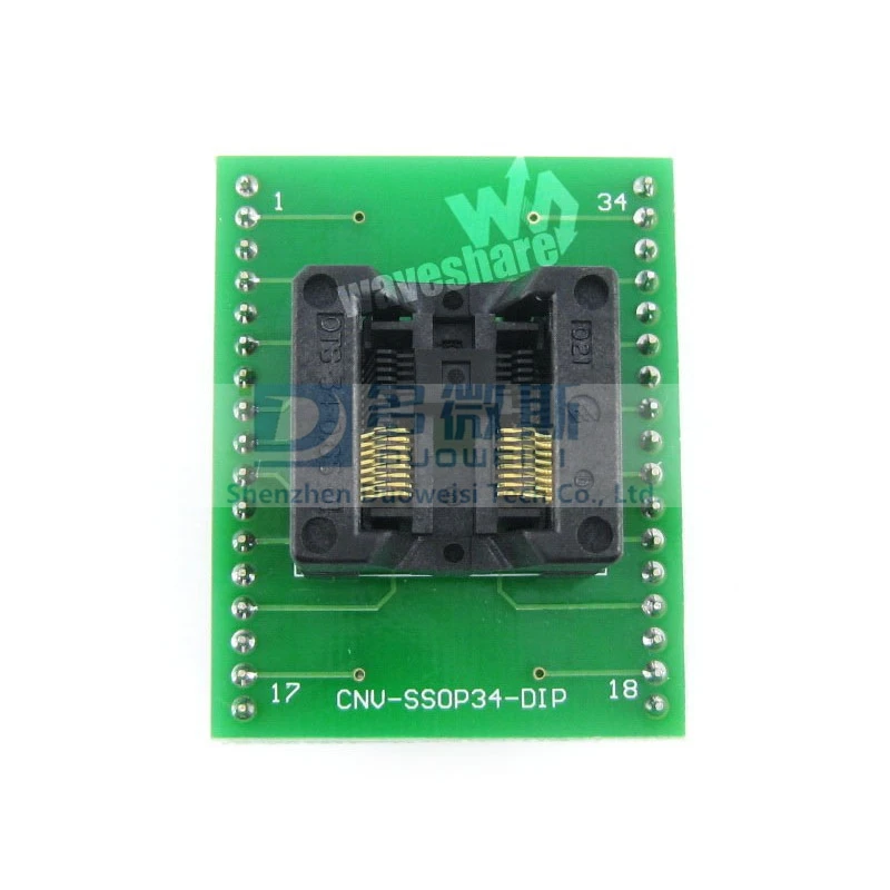 SSOP16 ~ DIP16 TSSOP16 Enplas IC 프로그래밍 어댑터 테스트 SSOP16 패키지 용 번인 소켓 0 ...