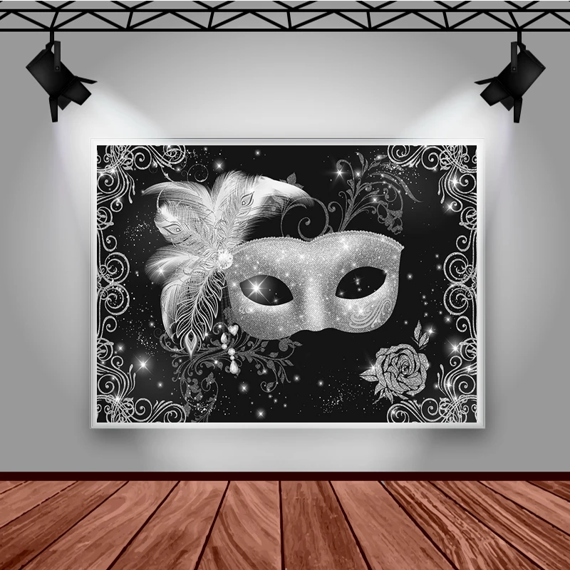 Masquerade Background White