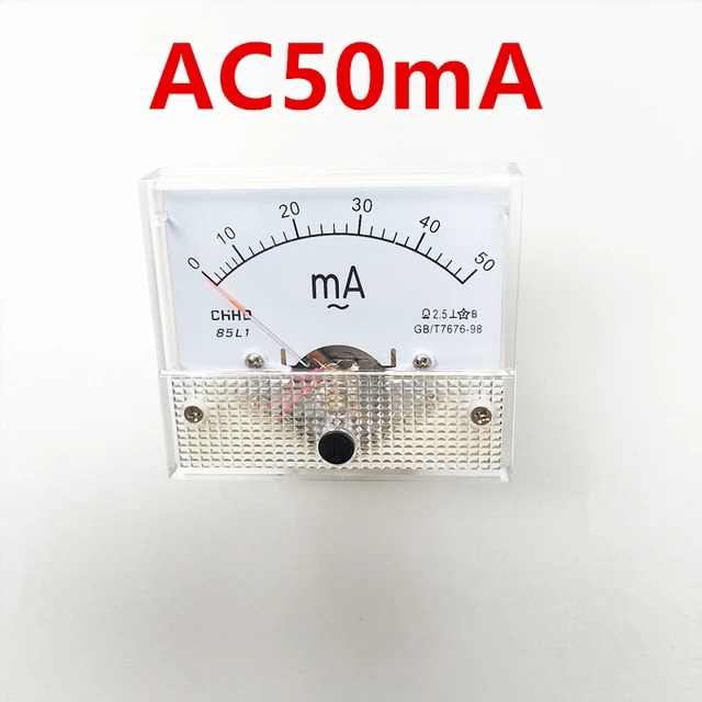 Westinghouse Analog AC Electrical Usage Meters AC 5A Analog Ammeter ...