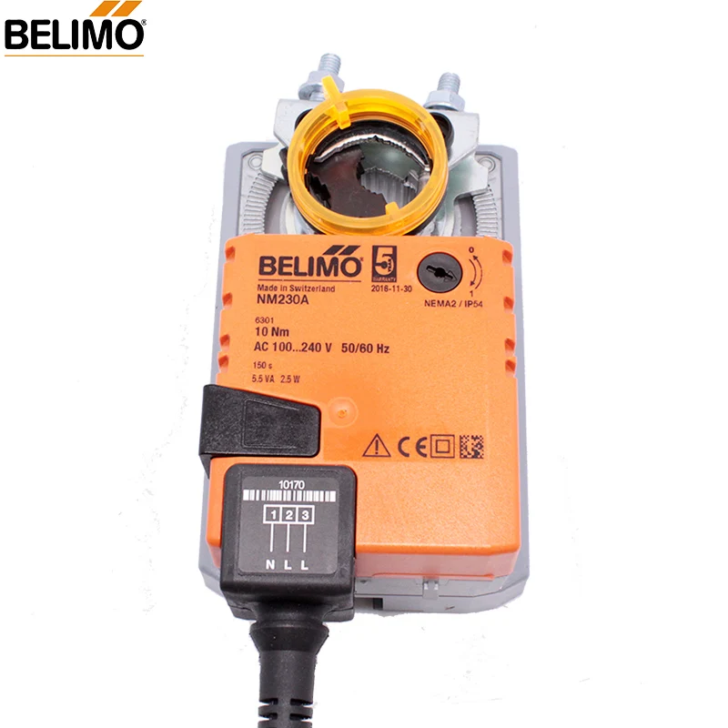 BELIMO 10Nm NM230A NMU230 AC220V Atuador amortecedor para sistemas de ...
