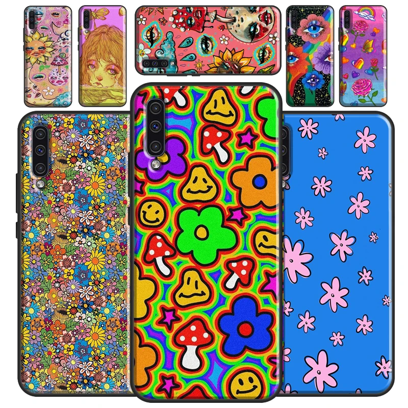 Y2k Indie Aesthetic Phone Case For Samsung A12 A32 A52 A72 A71 A51 A31 ...