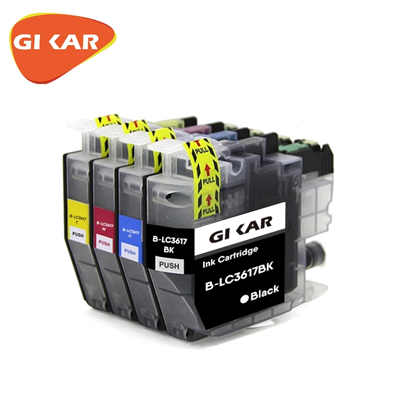Gikar Brother LC3617 brother lc3617 BK Color brand new inkjet for ...