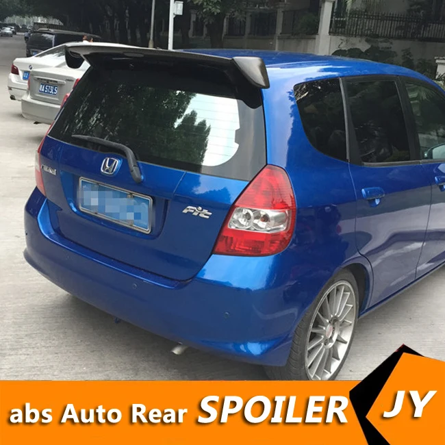 For HONDA FIT Spoiler 2004 2007 jazz spoiler High Quality ABS Material ...