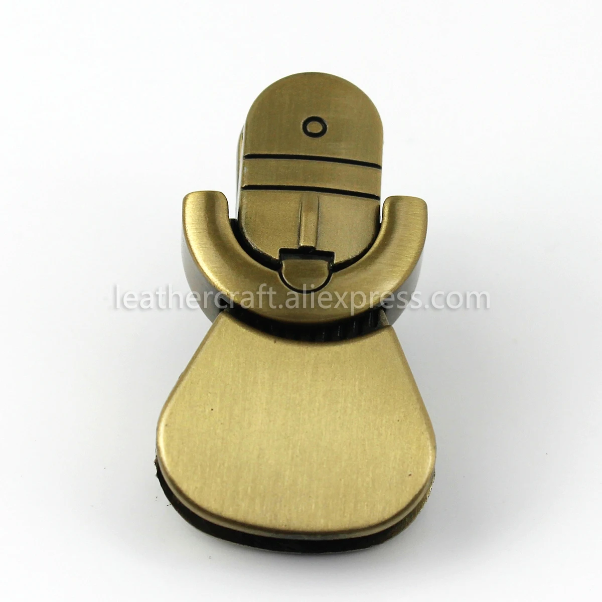 1x Metal Bag Tongue Lock Clasp Push Lock Closure Catch Buckles Leather ...