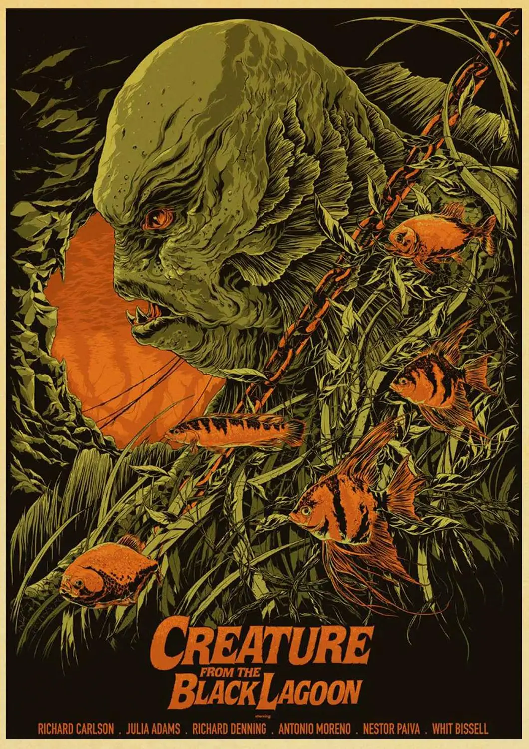 Creature From The Black Lagoon Mondo Poster