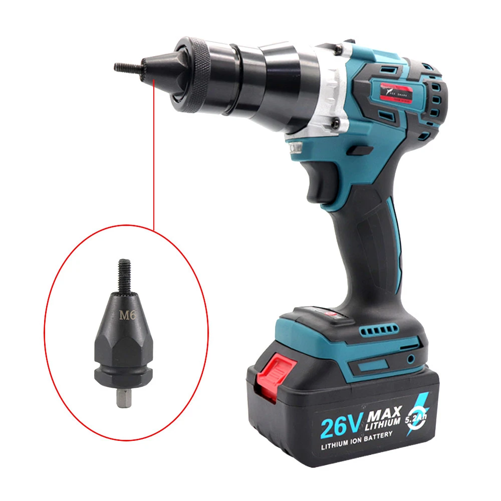 Hifeson Automatic Ramm Rivet Nut Gun Rivet Adjustable Head Accessories ...