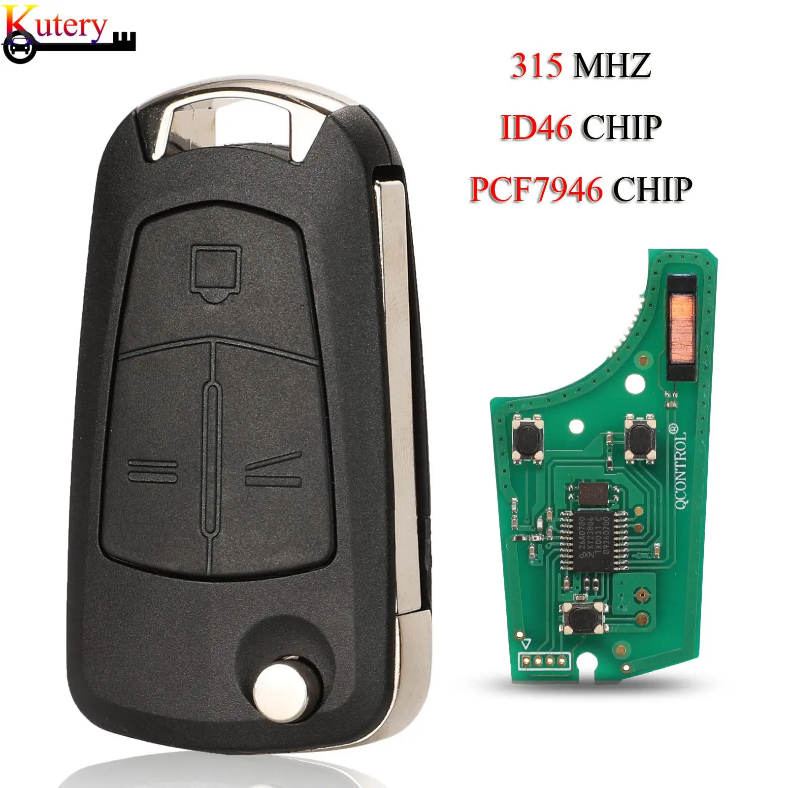 jingyuqin-Folding-Remote-Smart-Car-Key-For-Vauxhall-Opel-Vectra-C ...